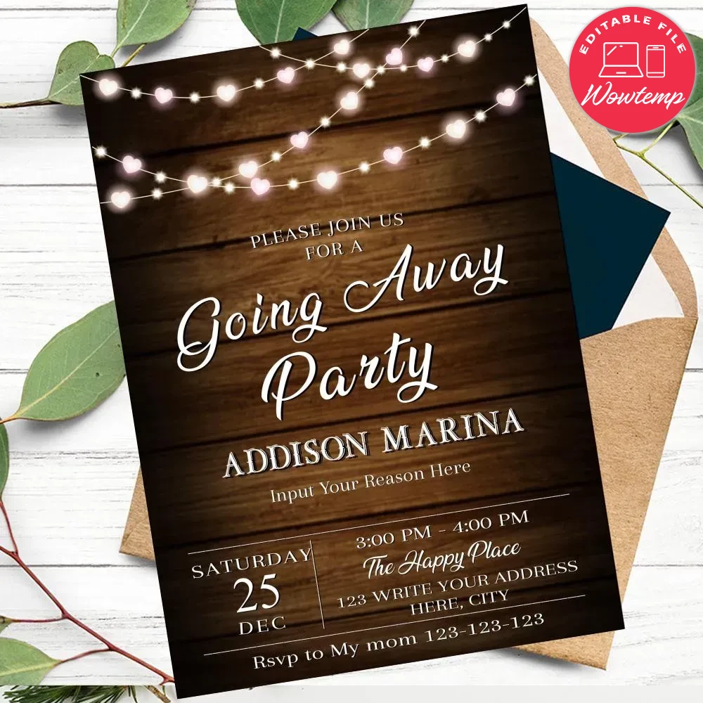 New Job Invitation Template Instant Download | Wowtemp