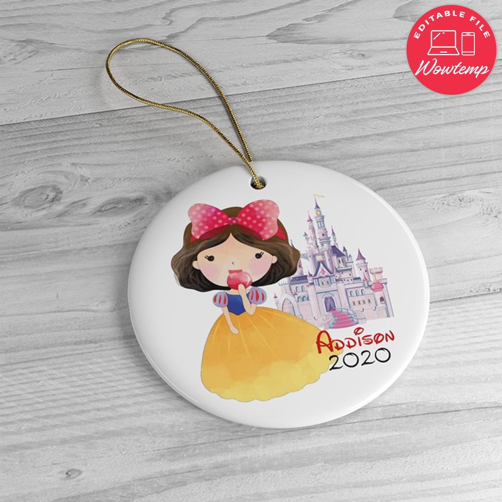Snow White Christmas Ornament Gift | Wowtemp