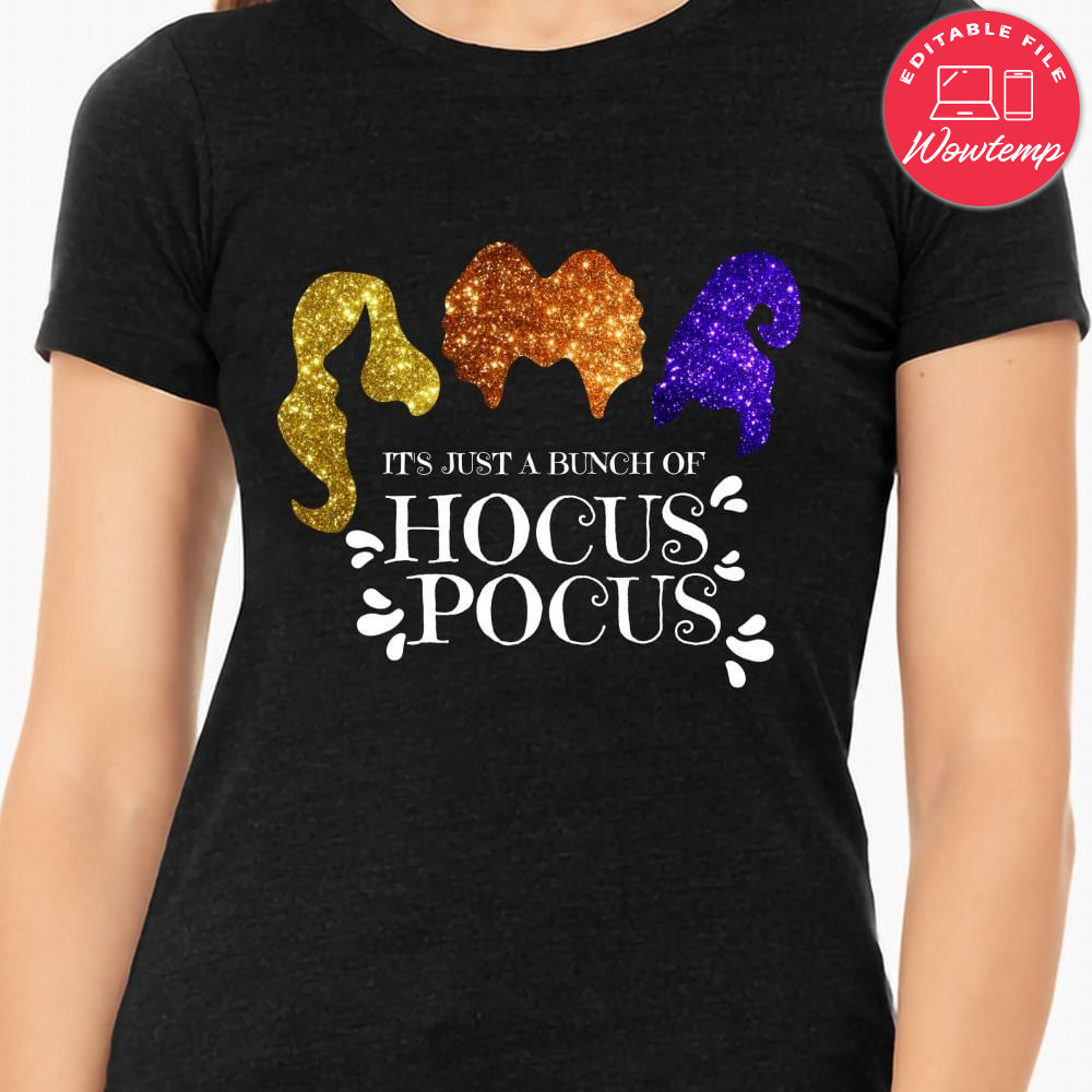 Hocus Pocus Funny Halloween PNG file template | Wowtemp