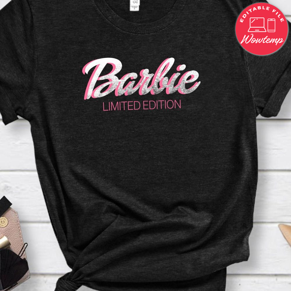 Barbie Limited edition PNG file template | Wowtemp