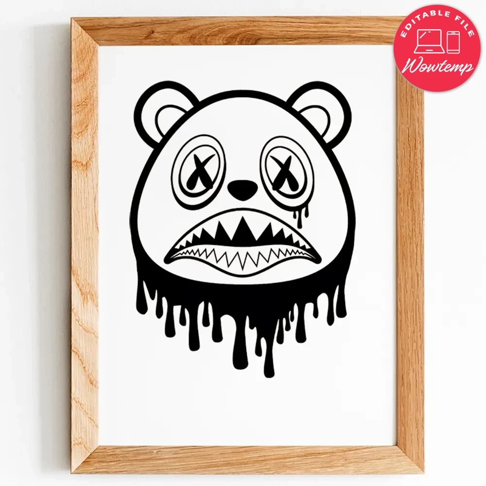 Baws Drip Logo inspired PNG file template | Wowtemp