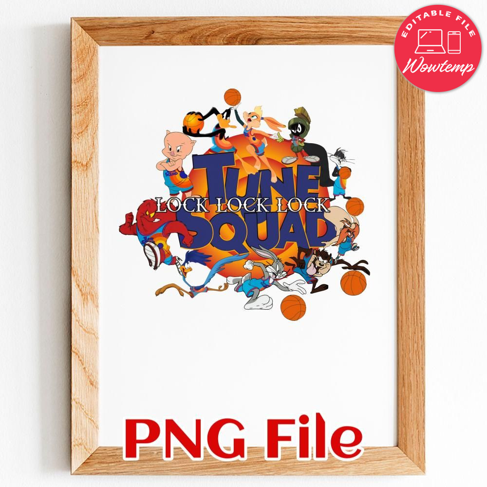 Space Jam 2 Squad PNG file template | Wowtemp