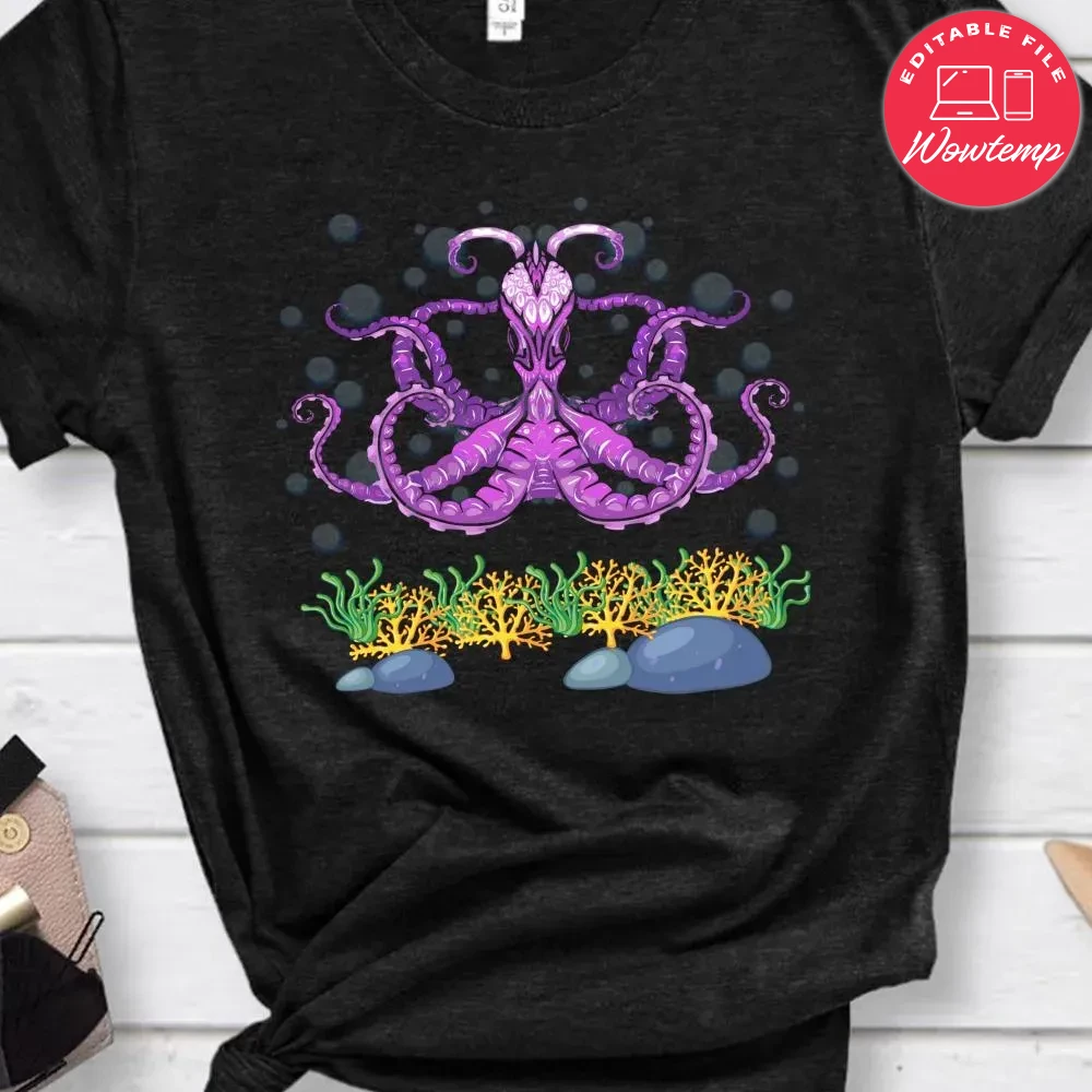 Octopus T Shirt | Wowtemp
