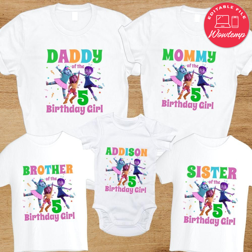 Dew Drop Diaries Family Birthday PNG file template | Wowtemp