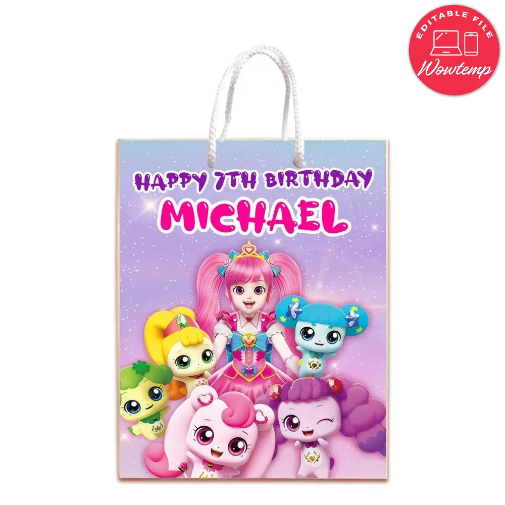 Catch Teenieping Gift Bag Label Template Printable DIY | Wowtemp