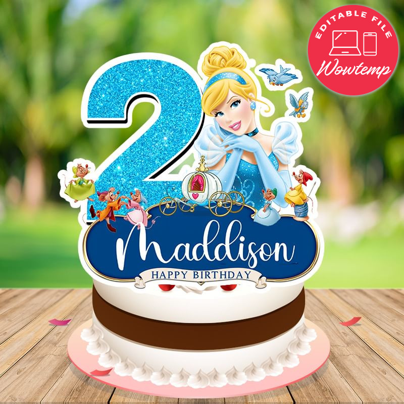 The Creator Birthday Cake Topper Template Printable | Wowtemp