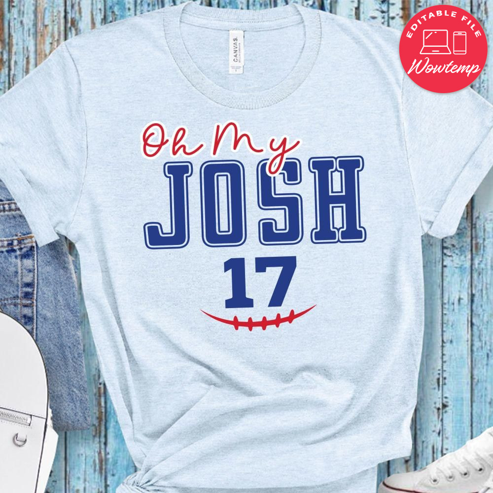 Oh My Josh PNG file template | Wowtemp