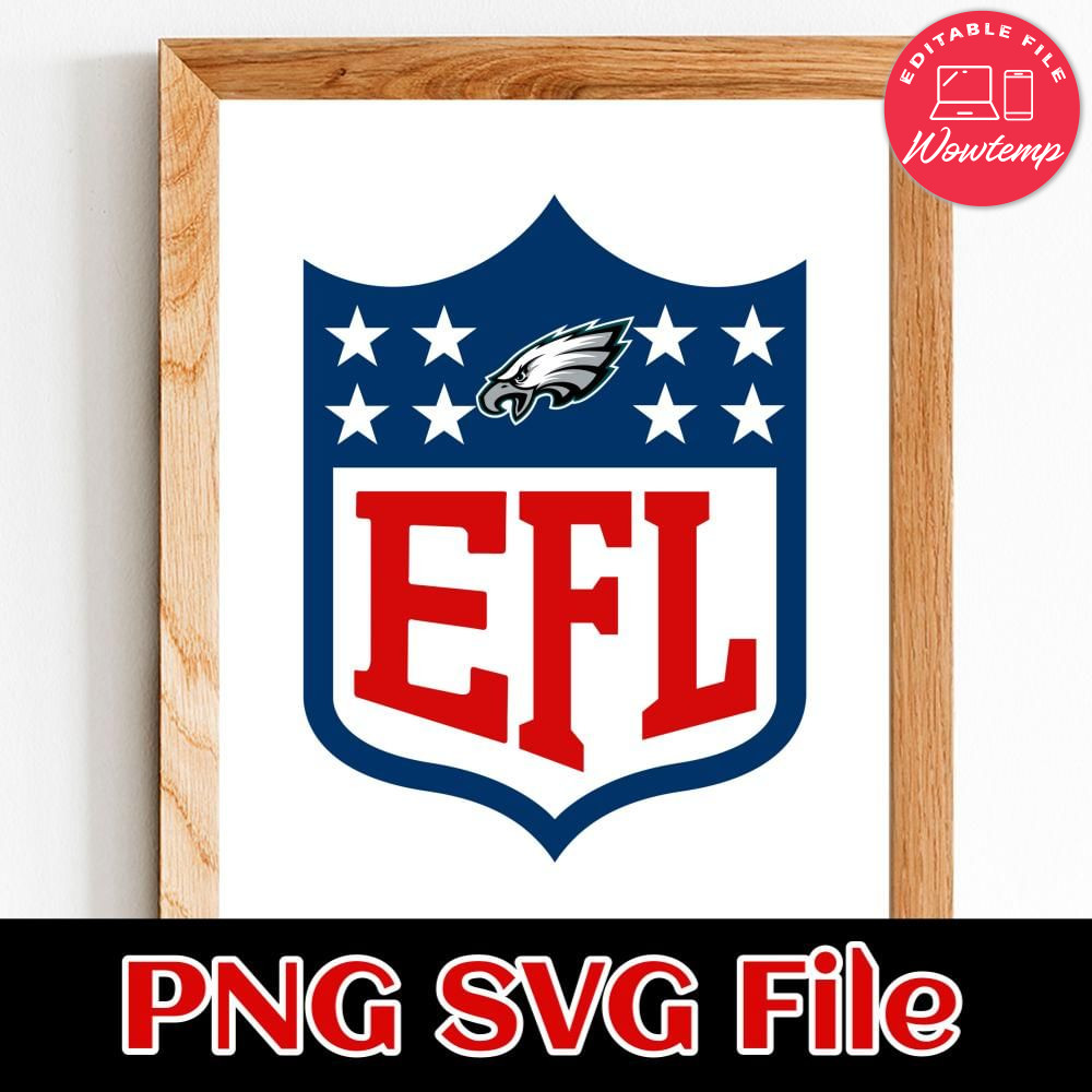 EFL logo PNG SVG file template | Wowtemp