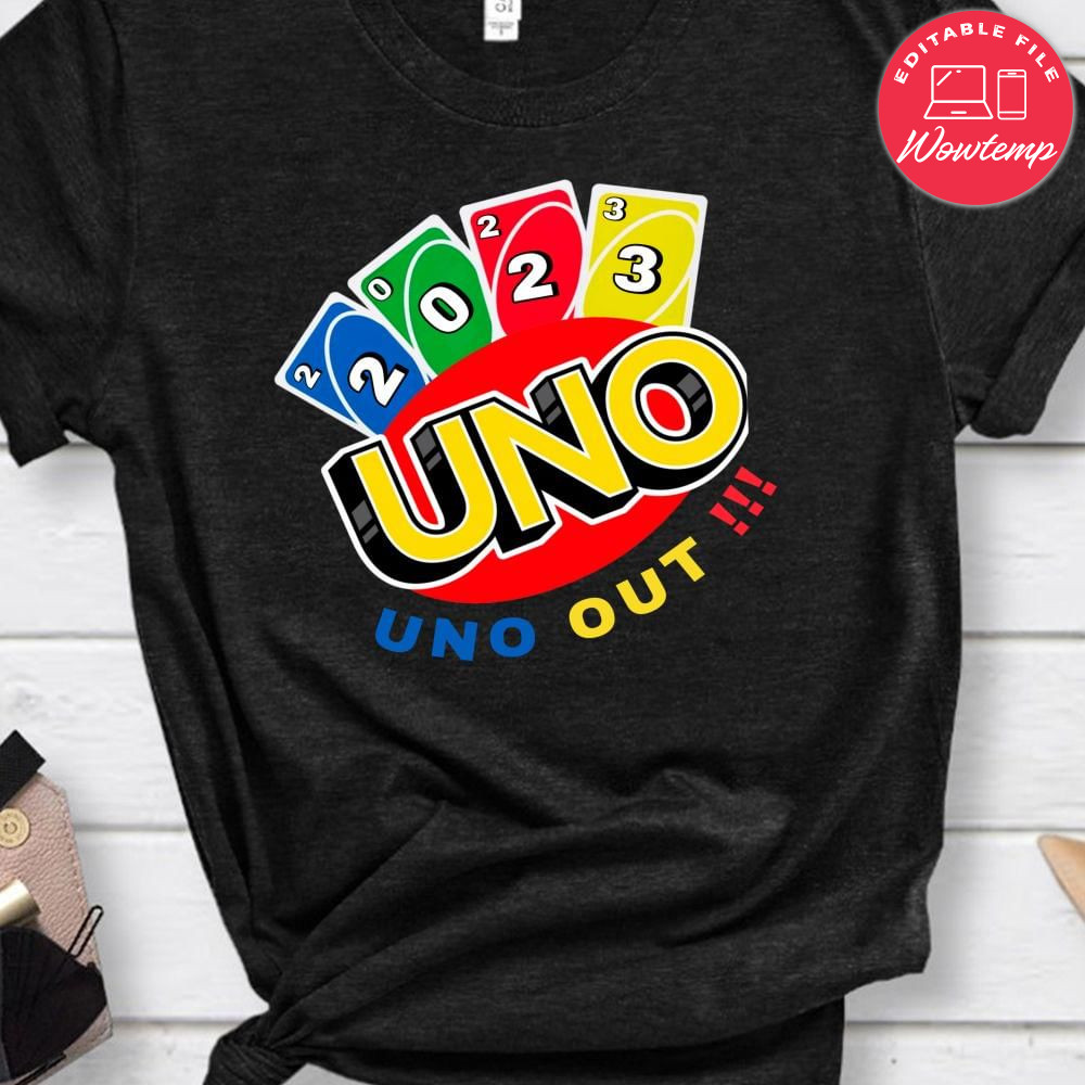 Uno Out 2023 Graduation Shirt | Wowtemp