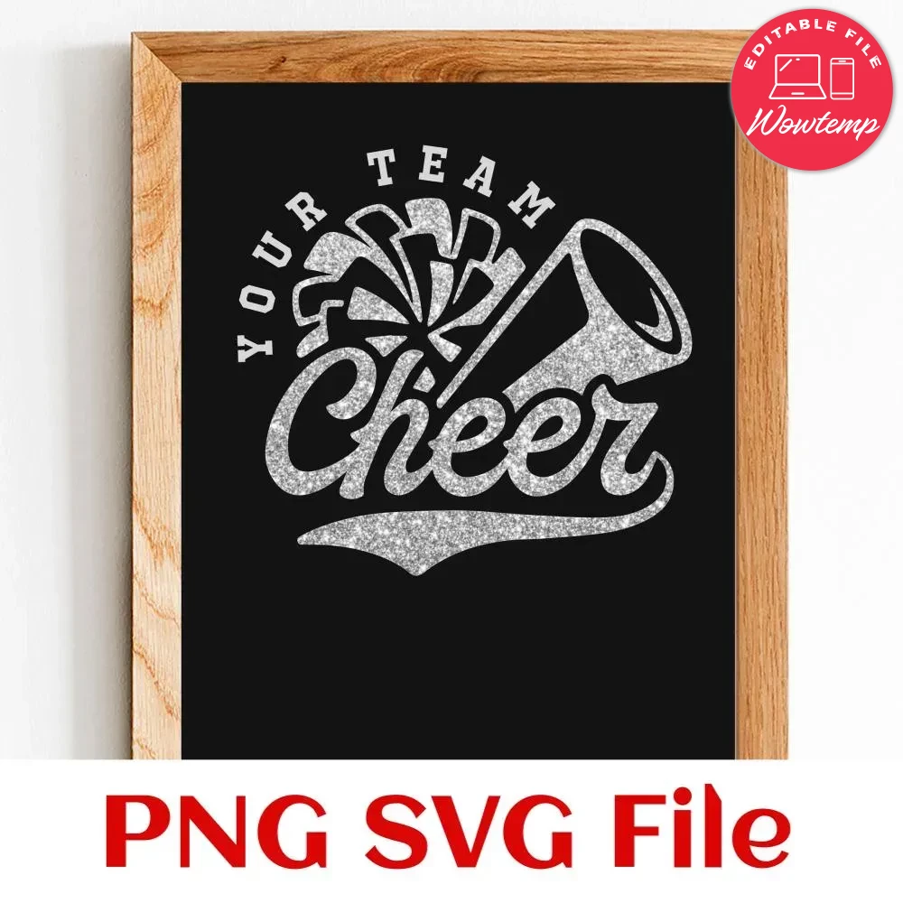 Custom Your Team Cheer Customer Request PNG | Wowtemp