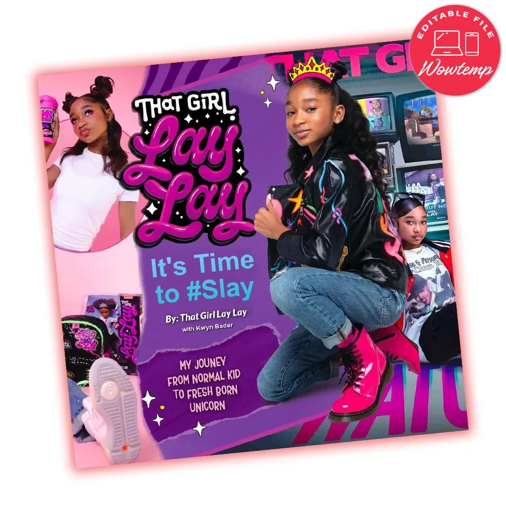 That Girl Lay Lay All Over Design PNG SVG file template | Wowtemp